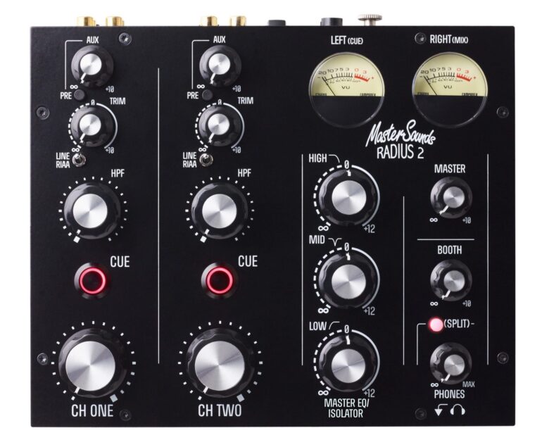 MasterSounds Radius 2 rotary — a tiny slice of analogue mixer – DJWORX