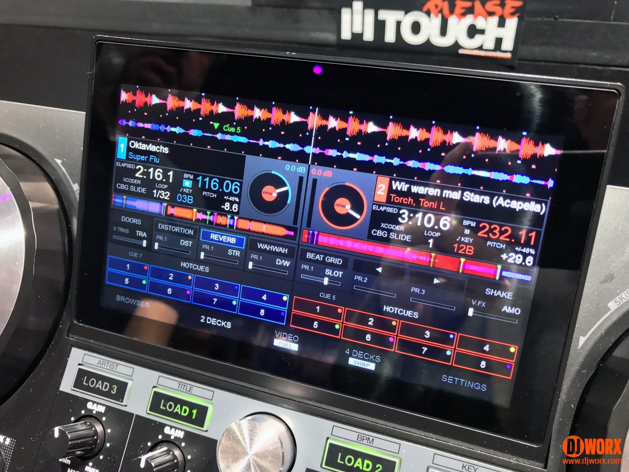 A brief play with the Reloop TOUCH – DJWORX